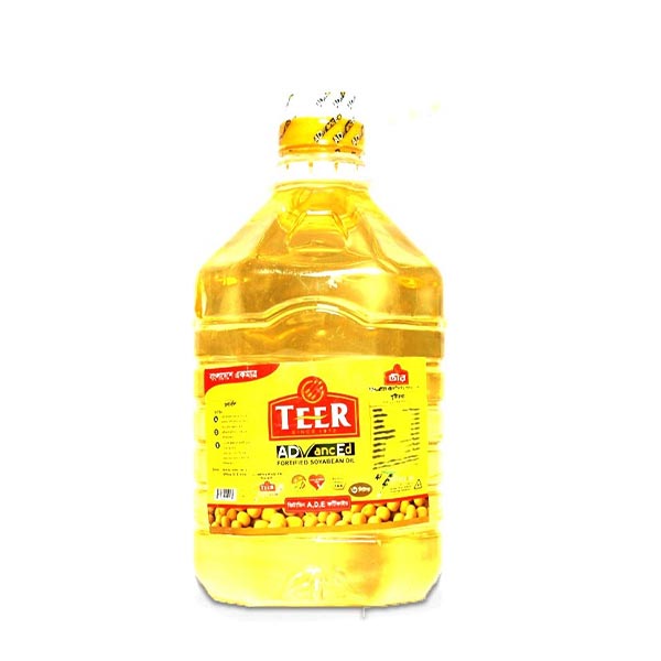 Teer Advanced Soyabean Oil, PET Bottle, 3 Liter