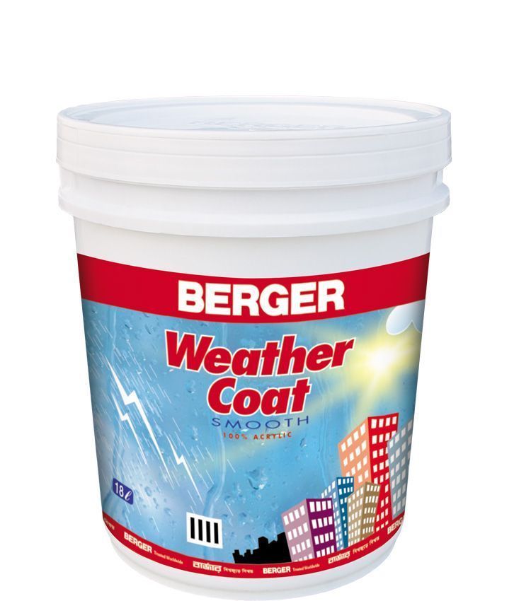 Berger Weather Coat Smooth Classic, 18 Liter, Brilliant White