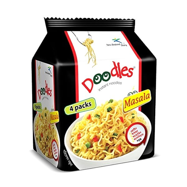 Doodles Instant Masala Noodles (Pack of 4 Pieces)