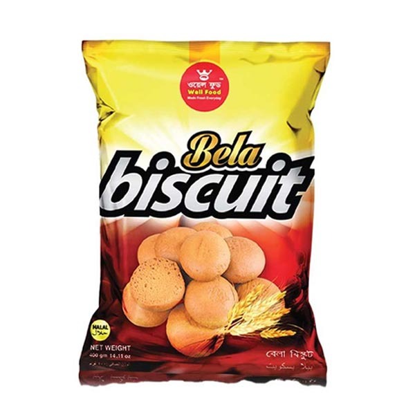Well Food Bela Biscuit, 350gm