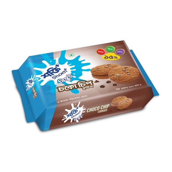Shokti + Choco Chip Cookies, 200gm