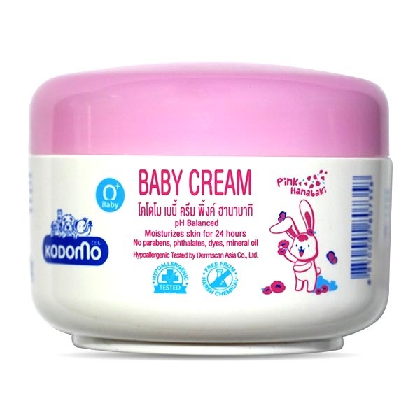 Kodomo Baby Cream Pink Hanabaki, 50ml
